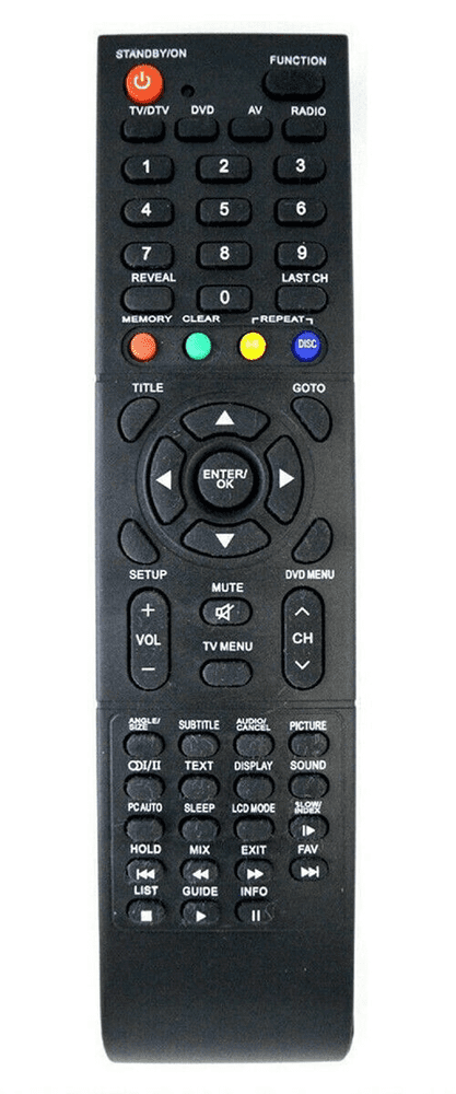 ALBA ALTVDi711701 TV Remote Control