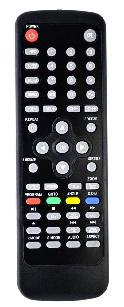 ALBA AMKDVD22 TV Remote Control