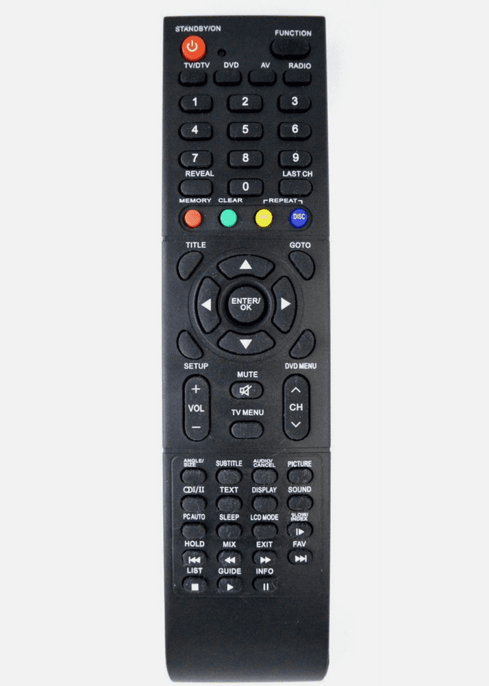 ALBA Remote Control FOR ATVD91216B ATVD91216P ATVD91216W