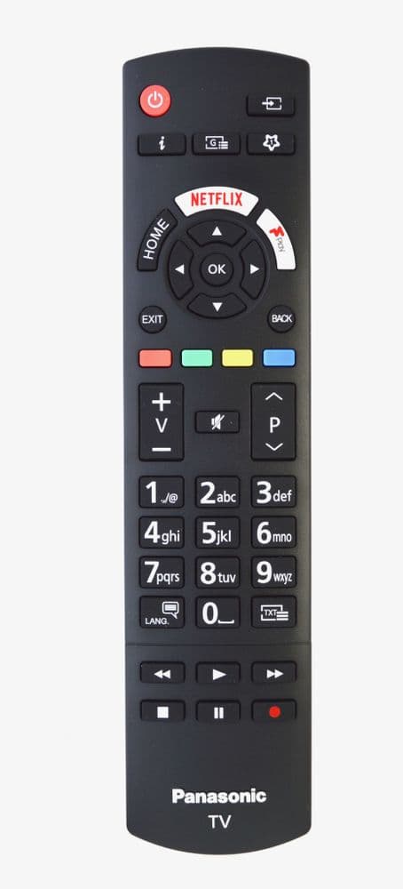 Genuine Original Panasonic TX-49FX555B TV Remote Control