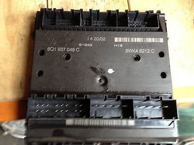 03 VW POLO 1 2 MK6 5DR SEAT SKODA OEM COMFORT CONTROL MODULE BREAKING ...