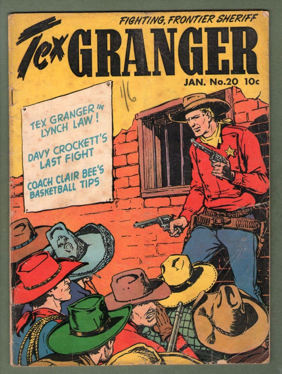 1949 western Comic book Tex Granger 20 great contents 279