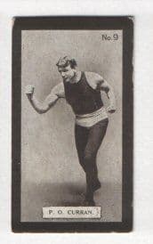 Boxing 1925 cigarette cards tobacco insert boxer RARE
