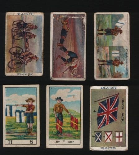 Boy Scouts collection RARE cigarette cards 762
