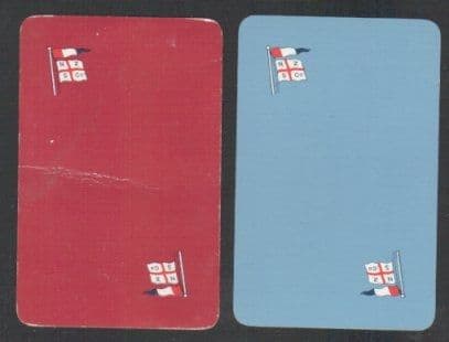 Collectable New Zealand shipping line playing cards
