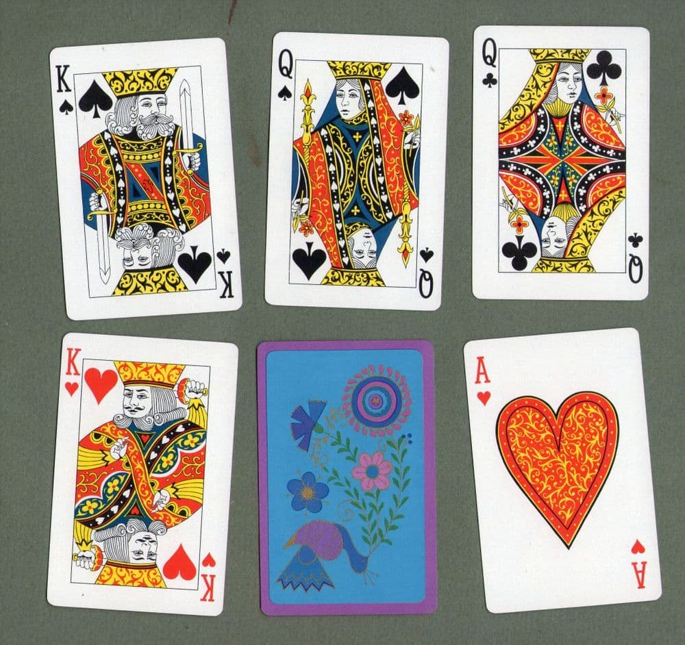 Collectible Non-standard playing cards courts Hallmark