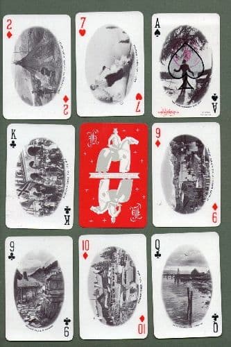 Collectible playing cards Norway Souvenir by Nyborg