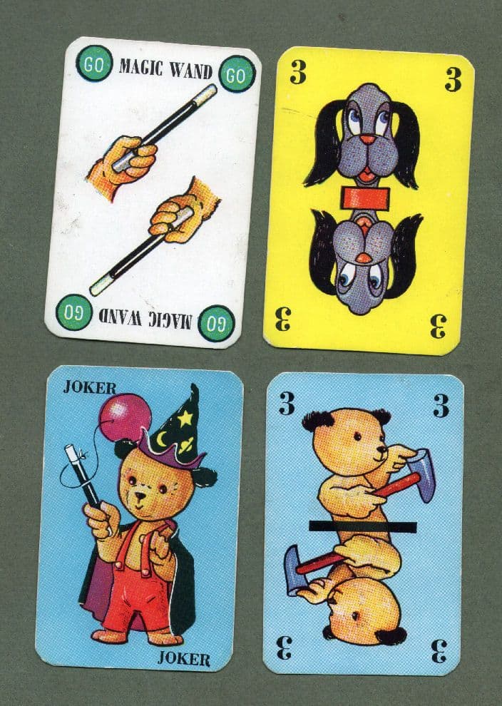 Collectible Vintage Cards game Sooty s Magic