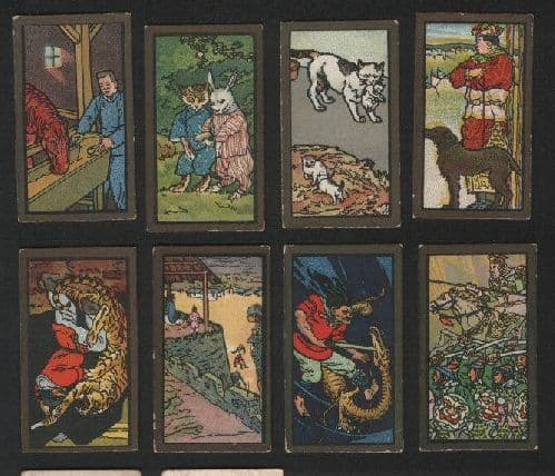 VERY OLD CHINA cigarette cards tobacco inserts 359