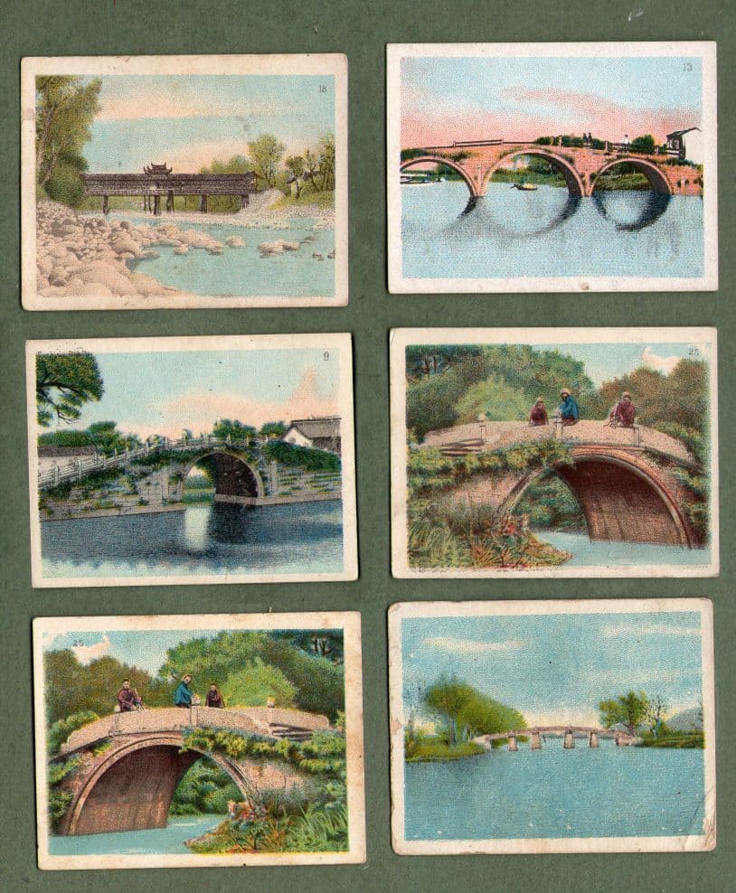 Vintage Chinese tobacco insert cigarette card CHINA RARE 278