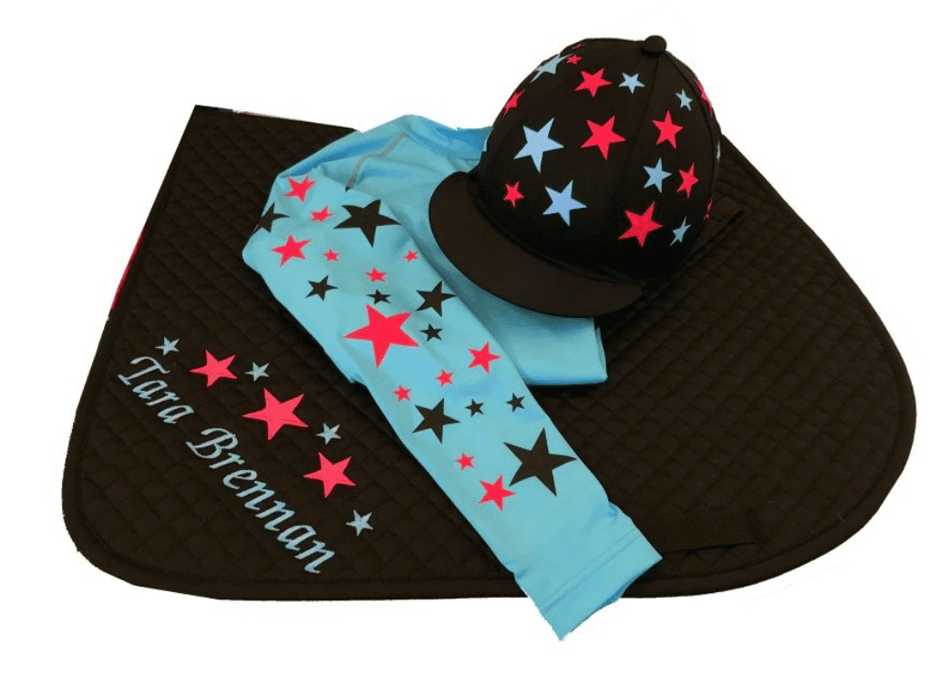 Adults Black/Sky/Hot Pink Base Layer Cross Country Colours