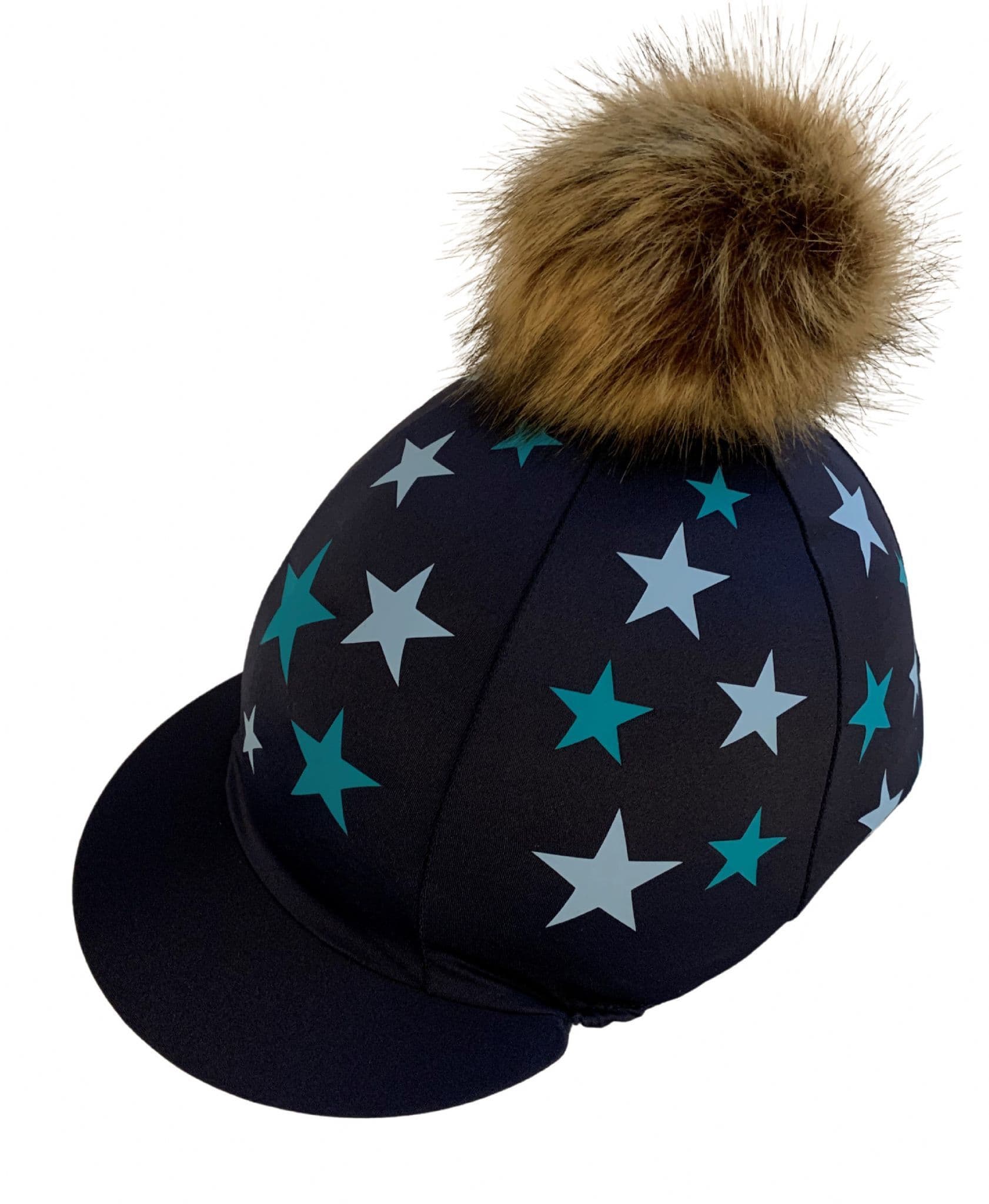 Create your own stretchy Lycra hatsilk to compliment your cross country colours. Baby Blue