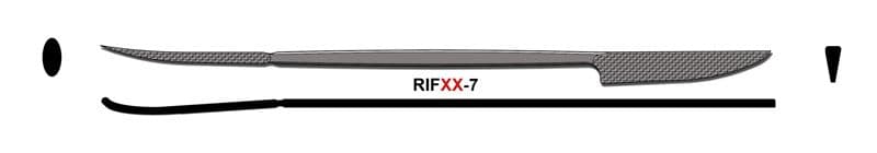 Stone Riffler Rasp - Type 7
