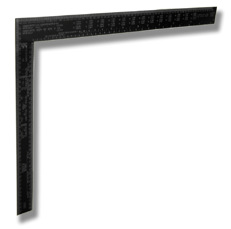 Black Anodised Aluminium Rafter Square 620 x 450
