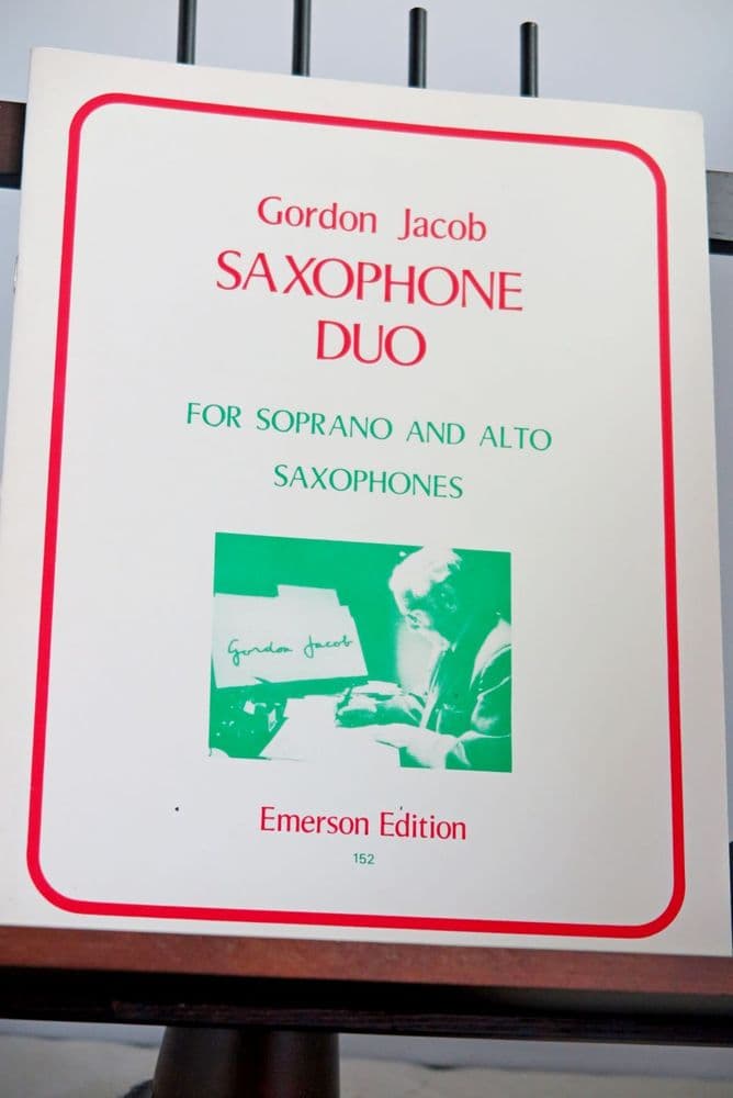 Jacob G - Saxophone Duo for Soprano & Alto Saxophones