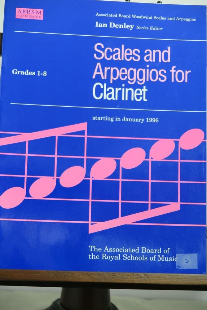 Scales & Arpeggios for Clarinet Grades 1-8