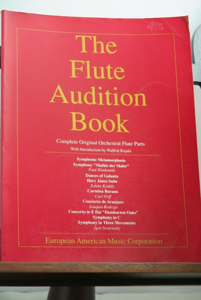 The Flute Audition Book - Complete Original Orchestral Flute Parts