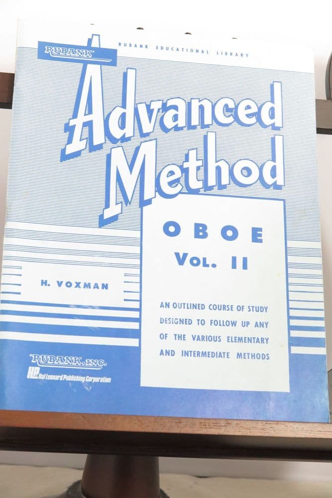 Voxman H - Advanced Method Oboe Vol 2