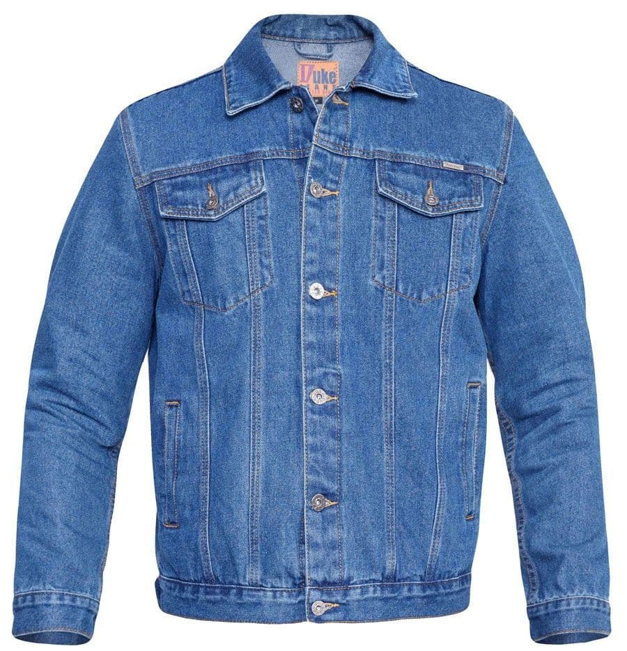 Duke Trucker denim jacket big mans sizes xxxl 4xl 3xl 5xl 6XL