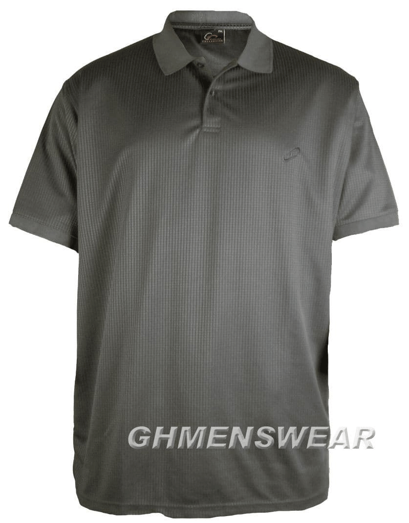 Big mans mesh polo grey shirt xxl xxxl 4xl 5xl 3xl 6xl 7xl 8xl size