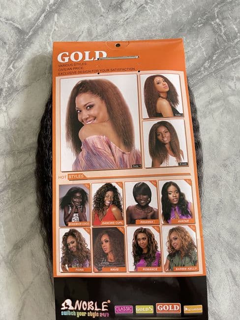 Noble Gold Bohemian Coco Yaki Natural Weave