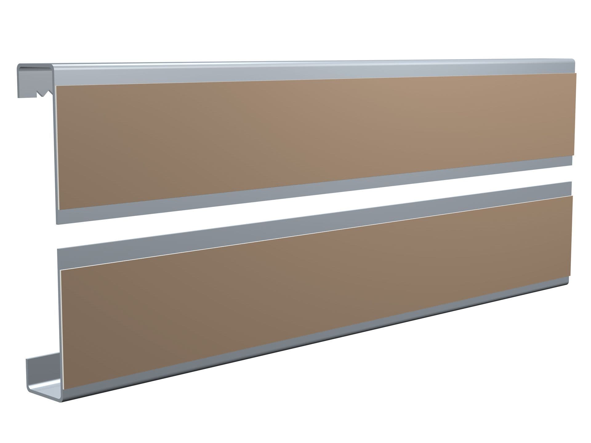 Flat Panel Di-Bond Rail Hanger Set 60cm