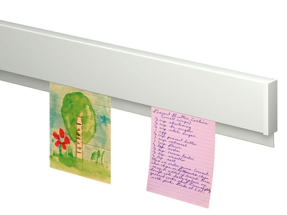 SALE 50 OFF PACK OF 5 Paper & Poster Display Rail Kit 100cm White