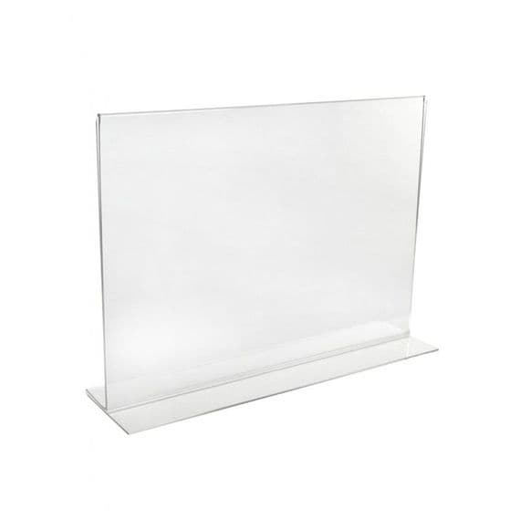 Upright Free-Standing Acrylic Photo Frame A3 Landscape
