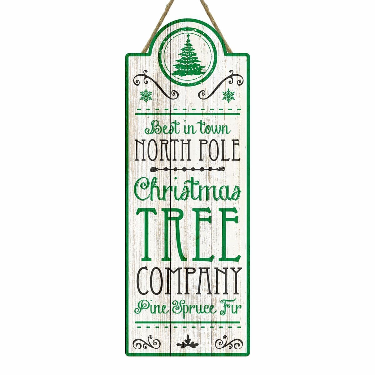 Best In Town Christmas Tall Sign