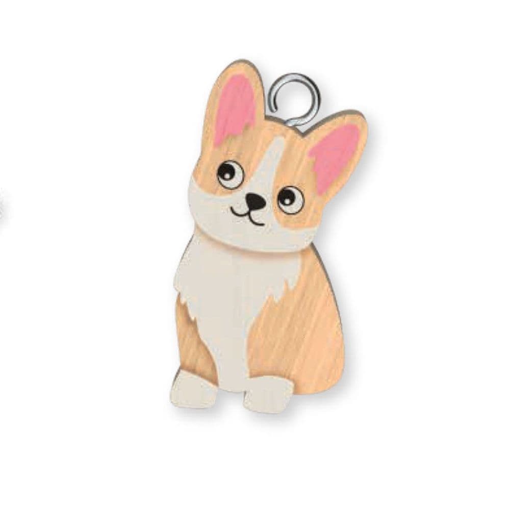 Corgi Wooden Keyrings
