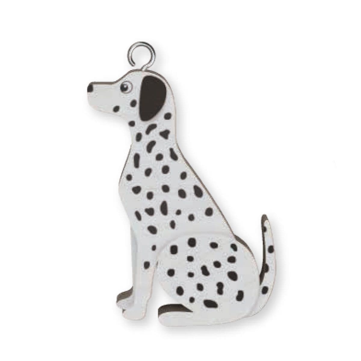 Dalmatian Wooden Keyrings