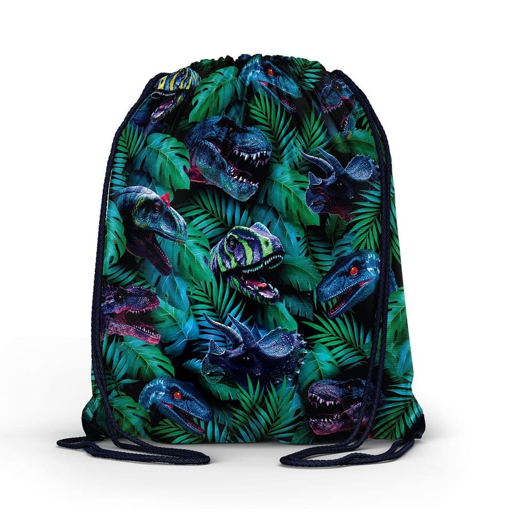 Dinosaur Pattern Drawstring Bag