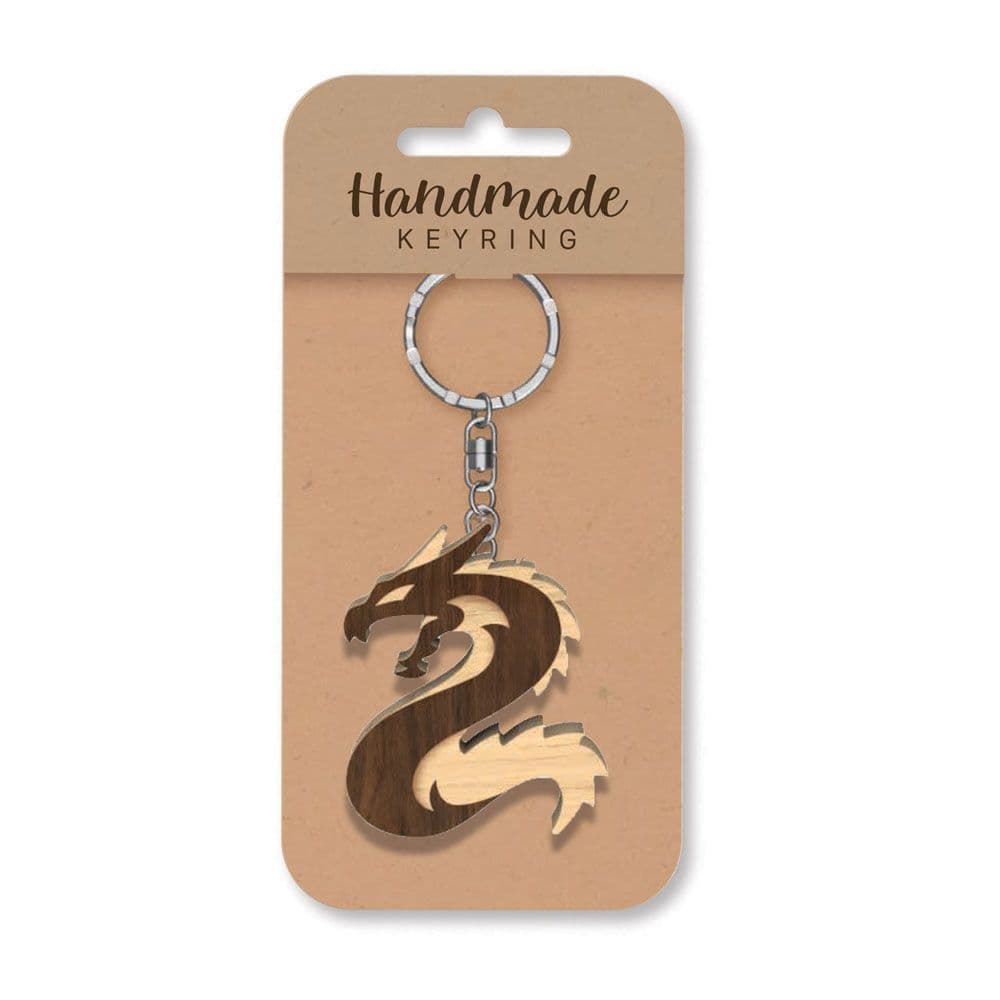 Dragon Wooden Keyrings