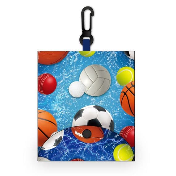 Lightning Football Drawstring Bag