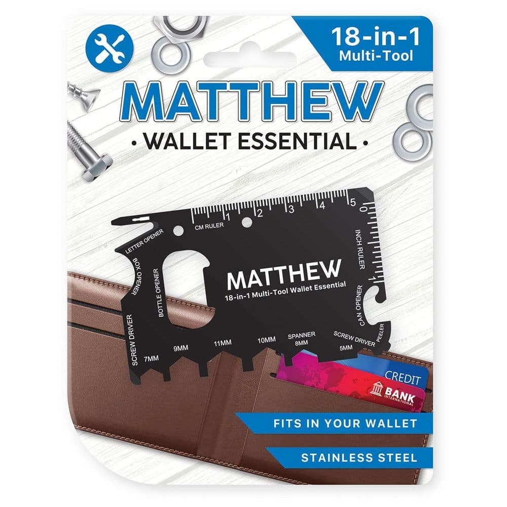 Matthew Wallet Essential Multi-tool