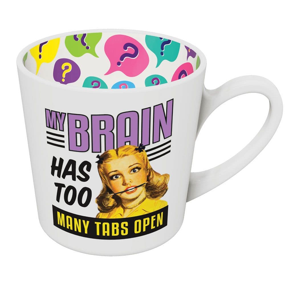 Retro Tabs Open Mug