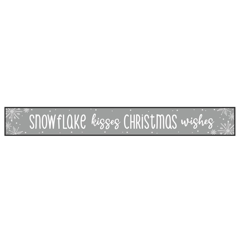 Snowflake Christmas Skinny Sign
