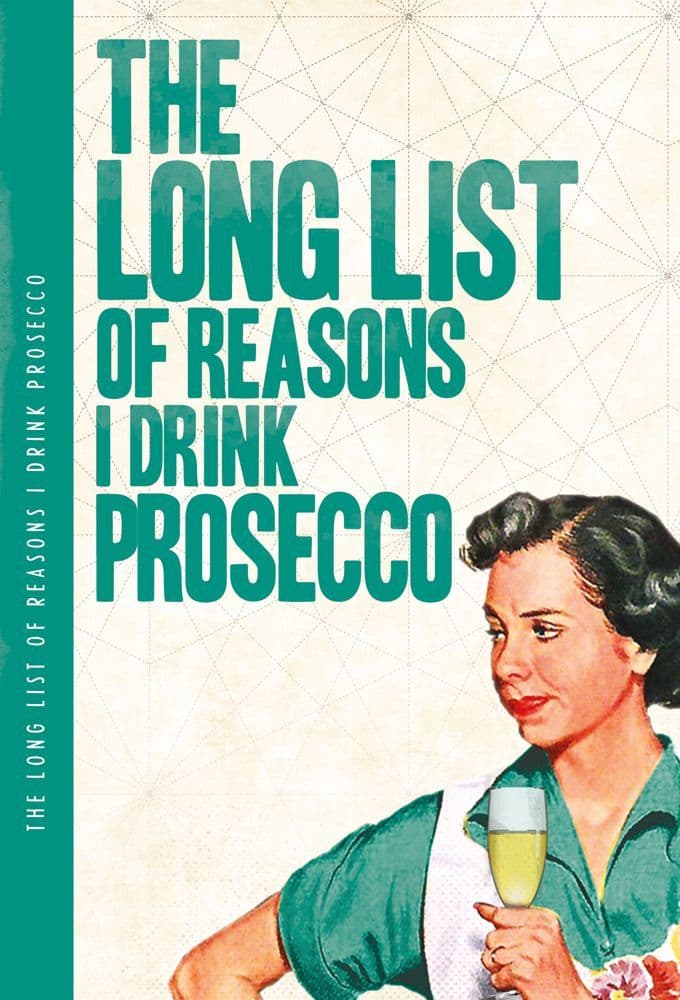 The Long List Of Reasons I Drink Prosecco XL Notebook