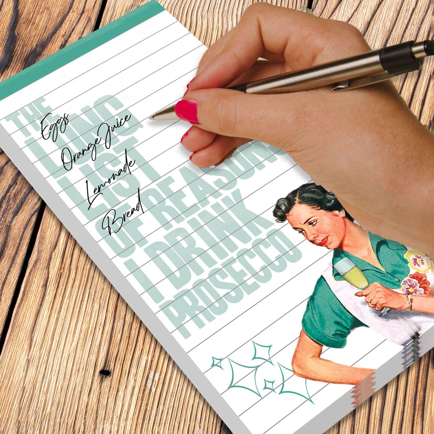 The Long List of Reasons Magnet Notepad
