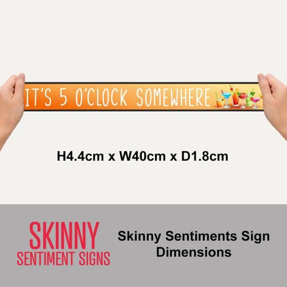 World s Best Grandad Skinny Sign