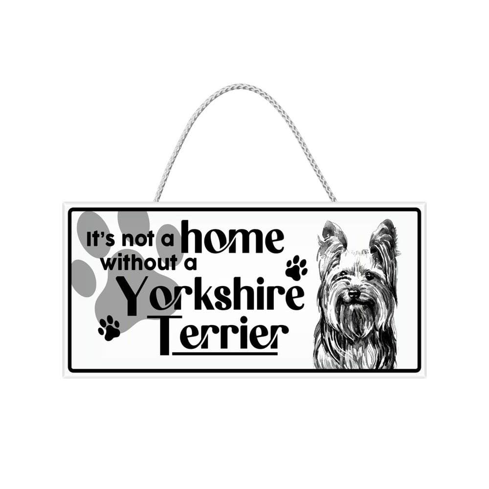 Yorkshire Terrier Hanging Sign