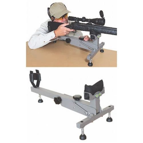 Crossbow bench rest for crossbows