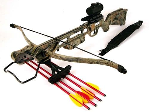Jaguar 175lb Recurve Powerful Crossbow Full Red Dot Kit £99.99