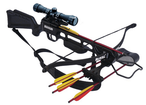 ARMEX Anglo Arms Poe Lang 175lb Recurve Powerful Crossbow Full Red Dot ...