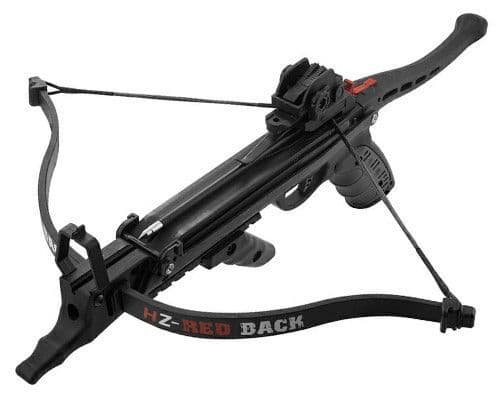 Hori-zone Crossbows 80lb Red Back Self Cocking Pistol Crossbow from ...