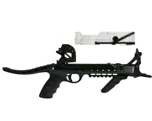 Hori-zone Crossbows 80lb Red Back XR Self Cocking Pistol Crossbow from ...