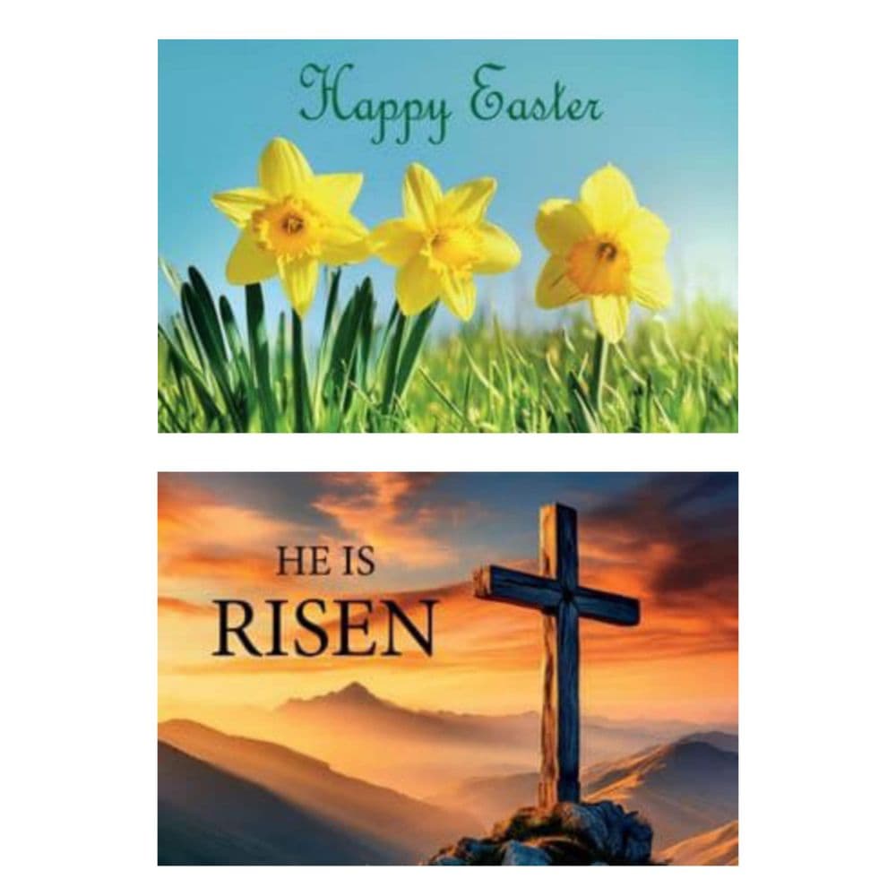Both New Packs of Easter Cards EC451