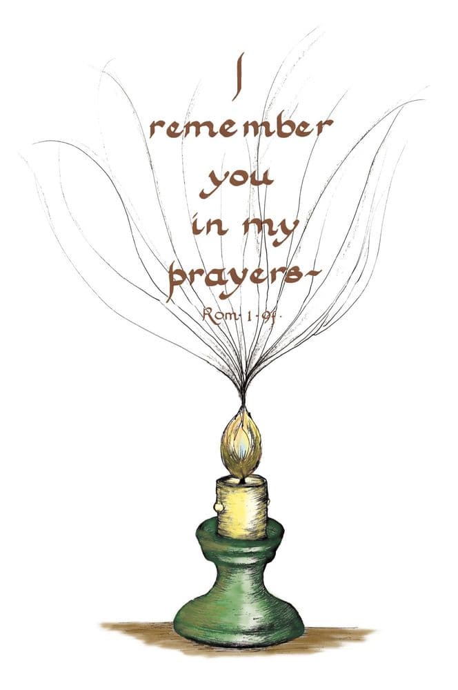 Pack of 10 Pocket Cards - I remember you PKTJCP10