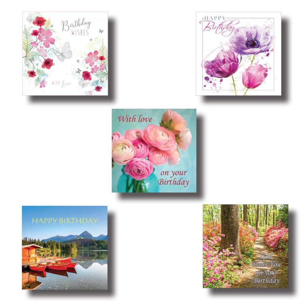 Set of Birthday Cards - Psalm Selection EC435