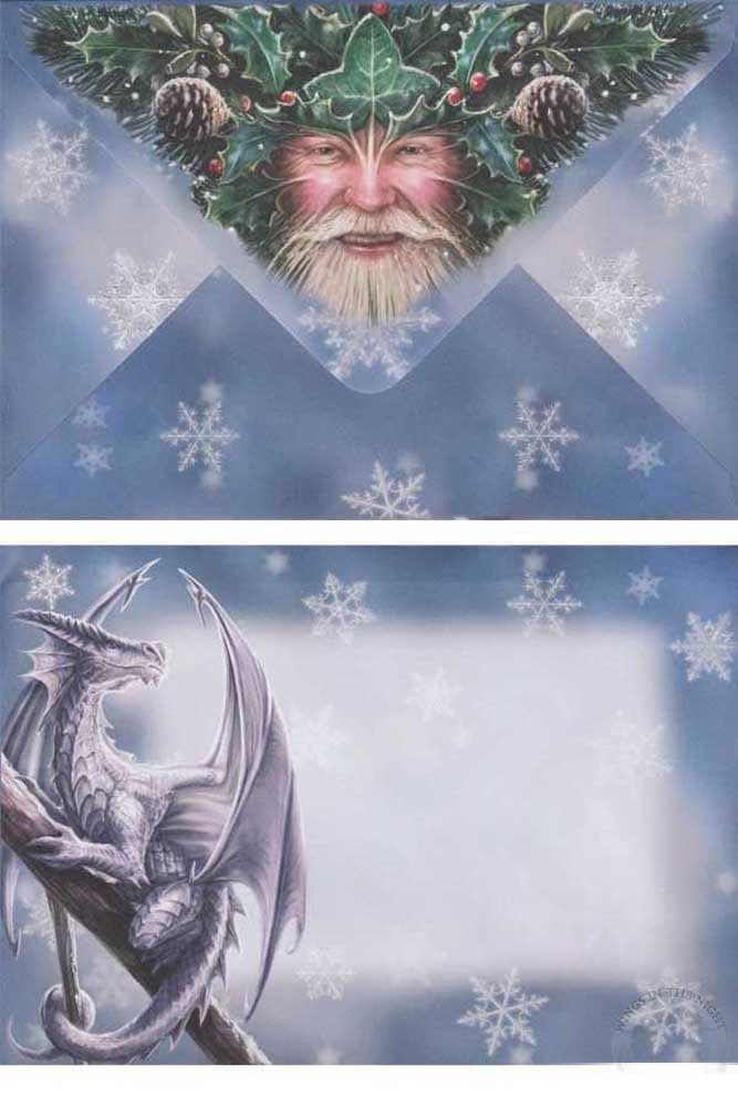 Briar SNOW BRINGER Yule Greeting Card